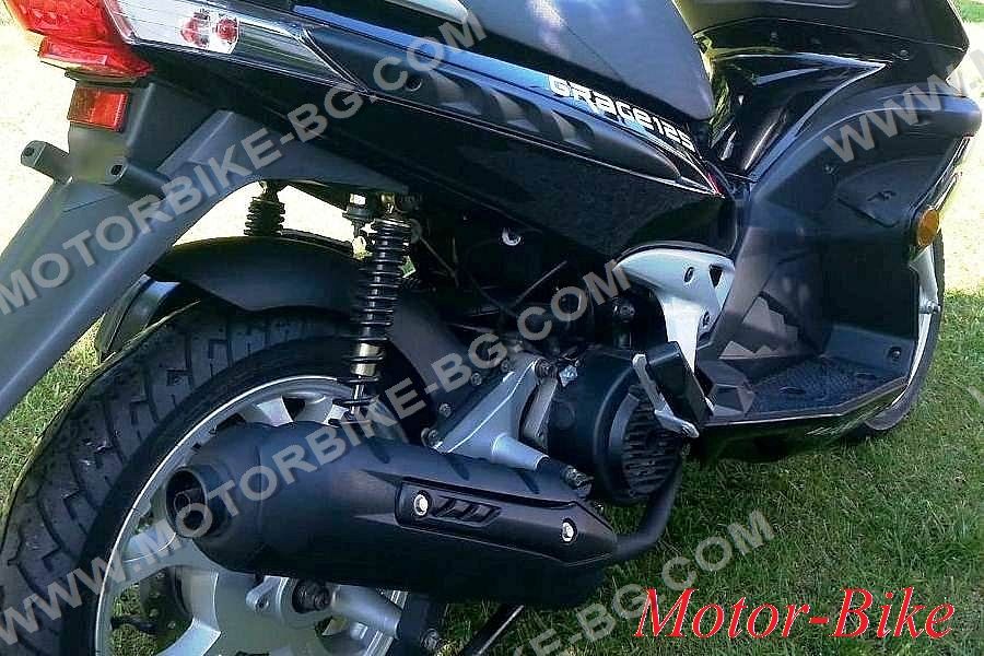 СКУТЕР АУСПУХ GY6-125/150 Wangye WY150-5 GRACE